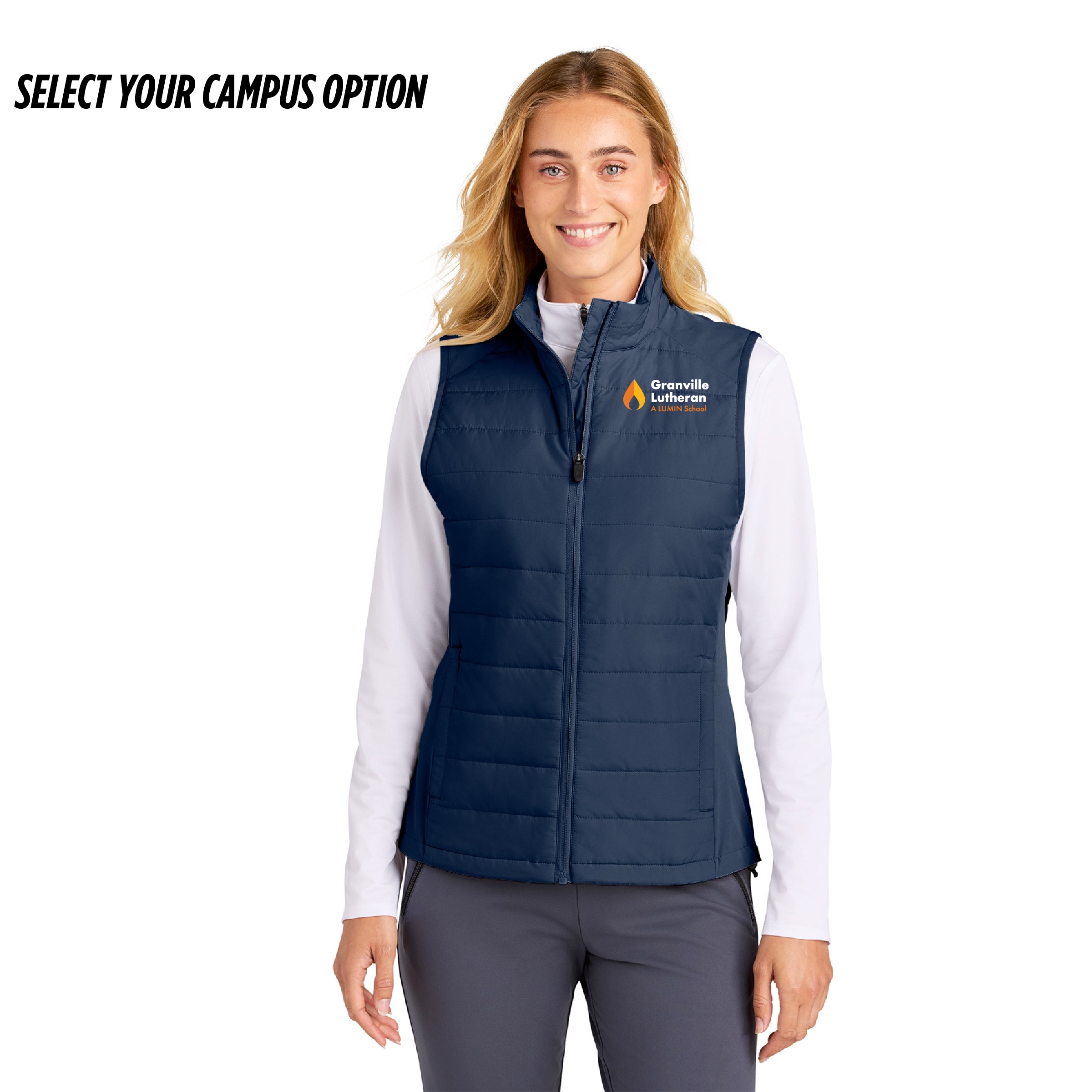 Sport-Tek® Women’s Teknical Hybrid Vest - Campus Collection – LUMIN ...